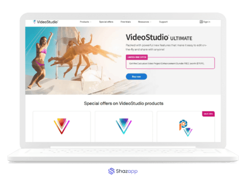 Corel VideoStudio Ultimate características, opiniones y mas - Shazapp